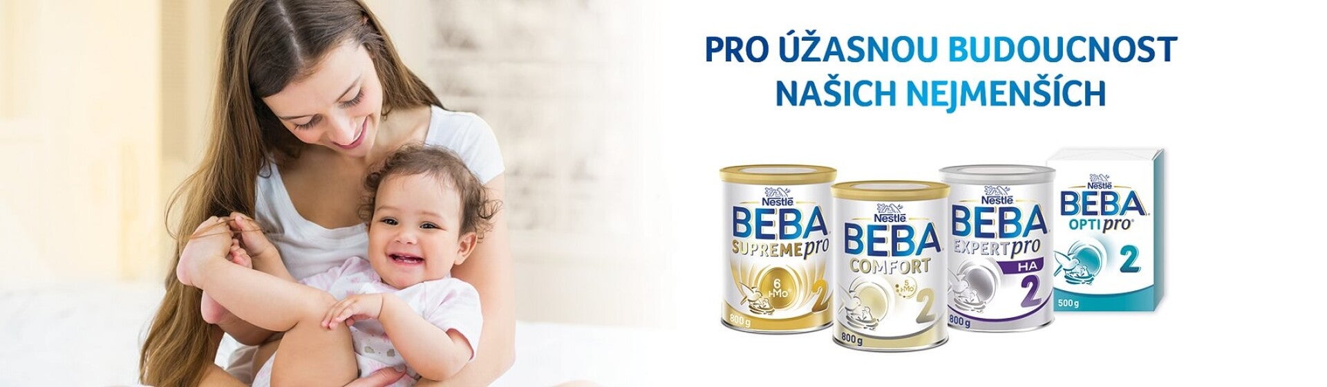 Kojenecká mléka BEBA od Nestlé | Nestlé Baby&Me