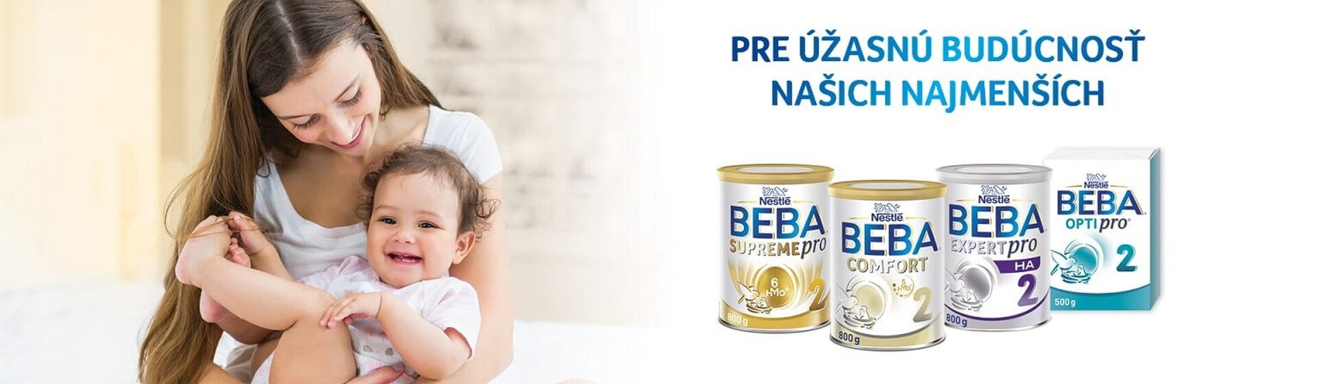 Dojčenské mlieka BEBA | Nestlé Baby&Me SK