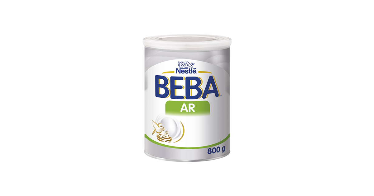 BEBA AR, 800 g při ublinkávání