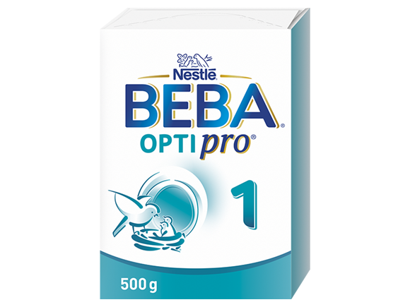 BEBA OPTIPRO® 1 počáteční kojenecké mléko, 500 g | Nestlé FamilyNes